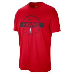 Nike Atlanta Hawks Nba Practice T-shirt - Red