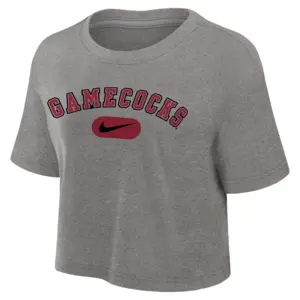 Nike College Dri-fit Cropped T-shirt - Grey