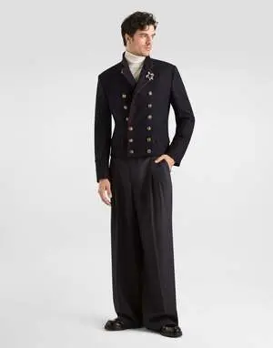 Dolce & Gabbana Wool Faille Trousers