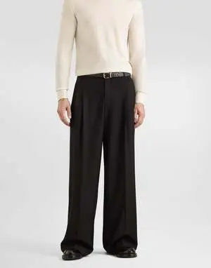 Dolce & Gabbana Wool Faille Trousers