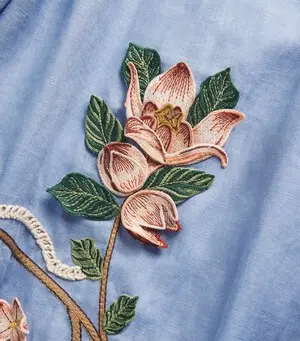 Agua Bendita Barbara Navegante Maxi Dress