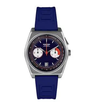 BAMFORD LONDON Titanium B347 Watch - Navy