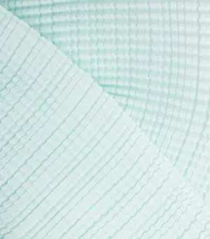 Issey Miyake Wooly Pleats Mock-neck Top