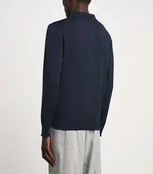 Sandro Long-sleeve Polo Shirt