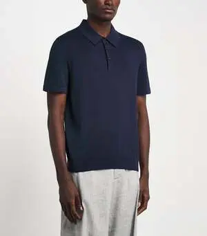 Sandro Cotton-silk Polo Shirt