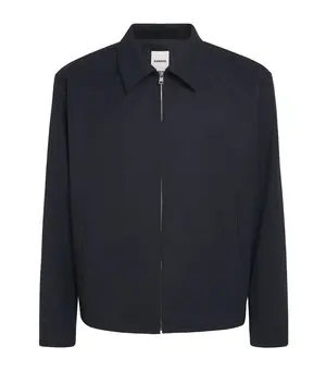 Sandro Lightweight Zipped Jacket - Blue