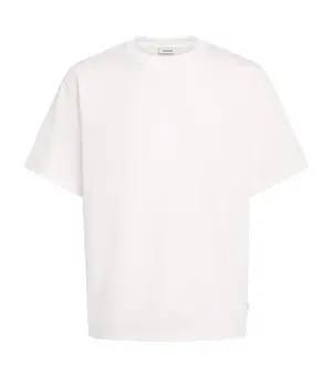 Sandro Cotton Oversized T-shirt - Beige