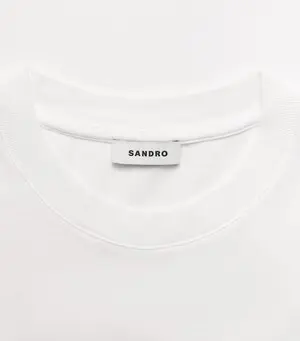 Sandro Cotton Oversized T-shirt