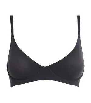 SKIMS Fits Everybody Unlined Demi Bra - Black