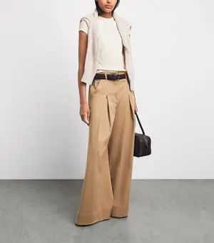 ME+EM Stretch-cotton Rib T-shirt