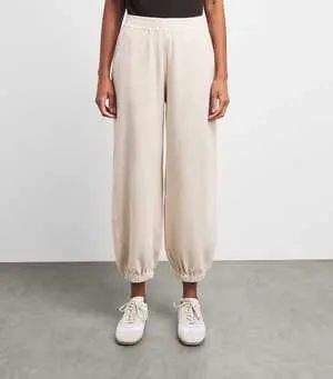 ME+EM Stretch-cotton Waffle Sweatpants