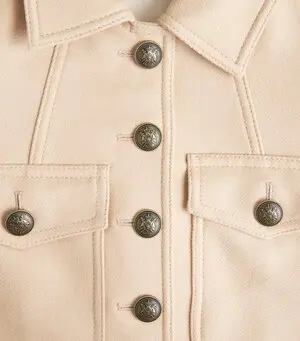ME+EM Wool-blend Military Jacket