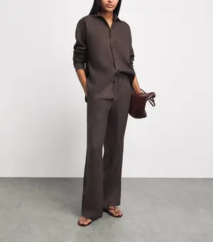 WITH NOTHING UNDERNEATH Hemp The Palazzo Trousers