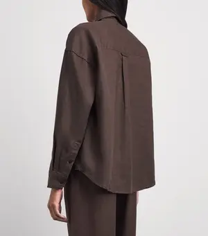 WITH NOTHING UNDERNEATH Hemp The Weekend Shirt