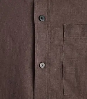 WITH NOTHING UNDERNEATH Hemp The Weekend Shirt