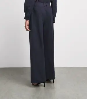 WITH NOTHING UNDERNEATH Seersucker Rampling Trousers