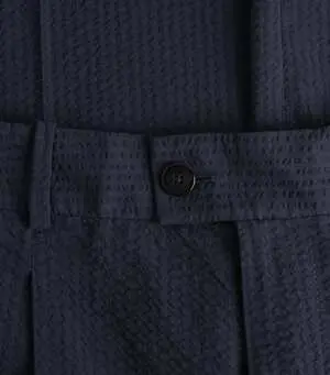 WITH NOTHING UNDERNEATH Seersucker Rampling Trousers