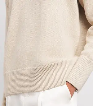 WITH NOTHING UNDERNEATH Cotton Cornwall Sweater