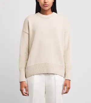 WITH NOTHING UNDERNEATH Cotton Cornwall Sweater