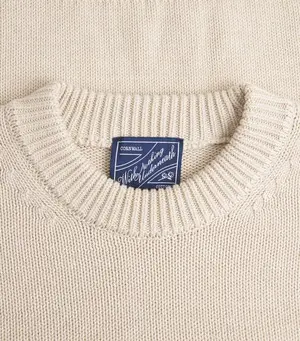 WITH NOTHING UNDERNEATH Cotton Cornwall Sweater