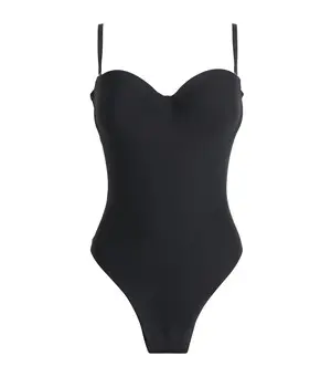 SKIMS Moulded Underwire Bodysuit - Black