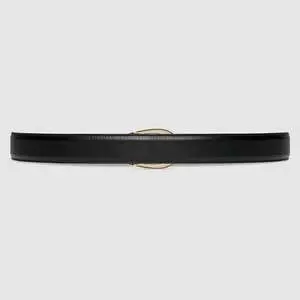 Gucci G Buckle Thin Belt