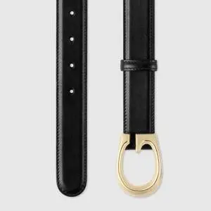 Gucci G Buckle Thin Belt