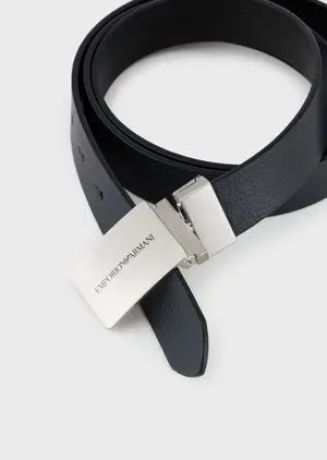 Emporio Armani Logo Double-sided Belt