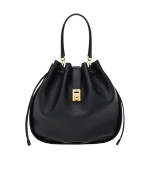 FERRAGAMO Hug Bucket Bag - Black