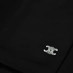 Celine High Neck Top In Athletic Cotton Jersey