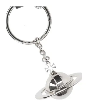 VIVIENNE WESTWOOD Orb Charm Chained Keychain