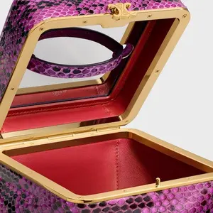 Celine Cube Python Handheld Bag