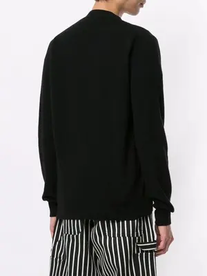 Play Comme Des Garcon Embroidered Logo Cardigan