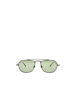 Matsuda M3151 Metal Oval-frame Sunglasses