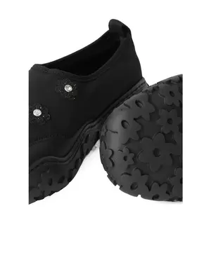 Cecilie Bahnsen All-black Slip-on Casual Shoes