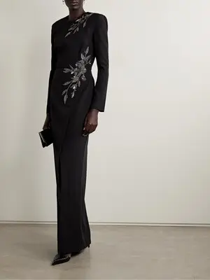 Zuhair Murad Embellished Draped Gown
