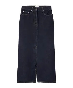Loulou De Saison Denim Midi Skirt - No