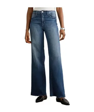 L'Agence High-rise Wide-leg Jeans