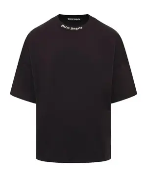 Palm Angels Classic Logo Oversized T-shirt - Black
