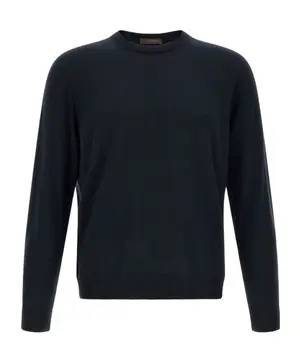 ZANONE Crew-neck Sweater - Blue