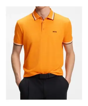 Hugo Boss Tipped-collar Logo Polo Shirt