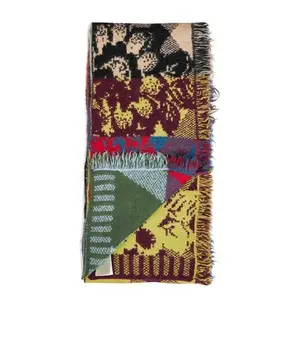 Dries Van Noten Fringed Scarf - Multicolor