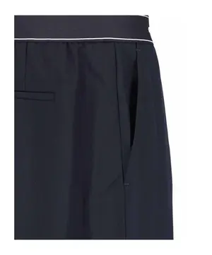 Casablanca Contrast Trim Logo Waist Pants