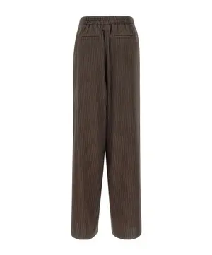 Marella Maggio Pinstriped Palazzo Pants
