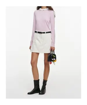 SELF-PORTRAIT Flower Light Knit Jumper