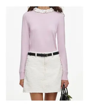 SELF-PORTRAIT Flower Light Knit Jumper