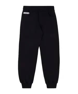 Moschino Logo-patch Track Pants - Black