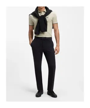 Hugo Boss Tipped Logo Polo Shirt