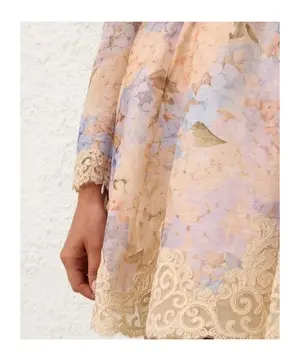 Zimmermann Valiant Panelled Mini Dress