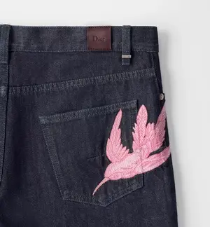 Dior Colibri Long Regular Jeans